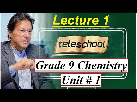 Grade 9 Chemistry Unit 1 Introduction,Branches of Chemistry and Basic ...